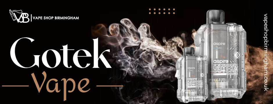 Aspire Gotek Vape Pod Kit: A Game-Changer in Vaping — Vape Shop Birmingham