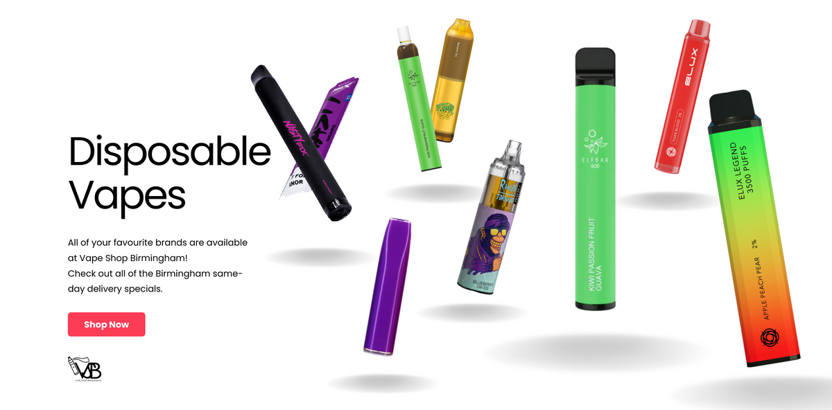 Vape Shop Birmingham - Free Same Day Delivery - Vape Store