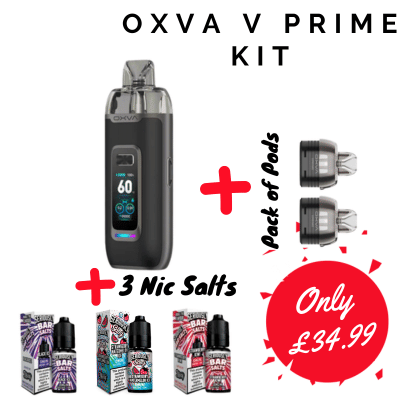 OXVA V Prime Kit Bundle Deal | SAME DAY VAPE DELIVERY — Vape Shop ...