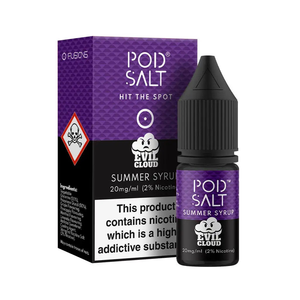 Pod Salt - Summer Syrup 10ml — Vape Shop Birmingham